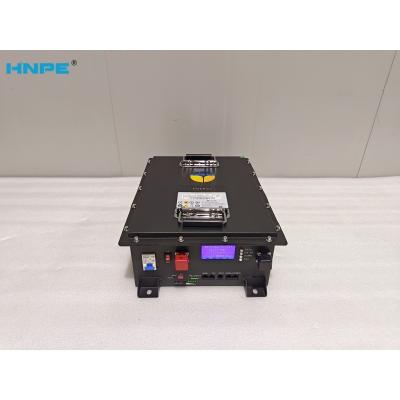 중국 HNPE CE 고품질 LiFePO4 리튬 배터리 25.6V 100AH 랙 마운트형 태양 에너지 저장 배터리, 0-55°C 작동 온도 판매용