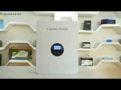 Sistema de armazenamento de energia solar de nova energia Bateria de íons de lítio 48V Lifepo4 Bateria 100Ah 200Ah 5Kwh 10Kwh Bateria solar doméstica