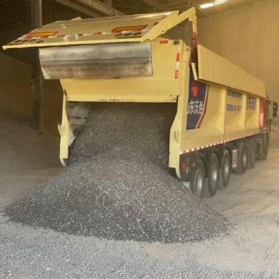 China 60000kgs Max Payload Crawler/Live Floor Dump Truck with Two-Way Transport and Features for sale