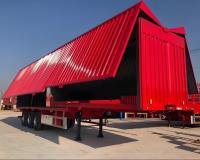 China 3 Axles Side Wing Open Wing Van Semi Trailer Customizable for Customer's Request for sale