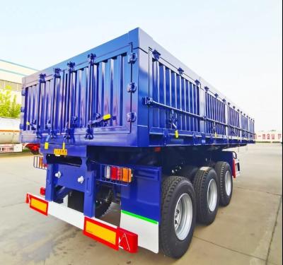 Cina Semi-remorco a rimorchio laterale a moltiplicatore di assi 45 CBM Semi-remorco a rimorchio laterale a rimorchio laterale con carico utile massimo 30000 kg in vendita