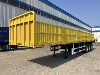 Cina Semirimorchio 3 assi 40 tonnellate 60 tonnellate di caduta parete laterale parete laterale rimorchio camion di trasporto merci in vendita