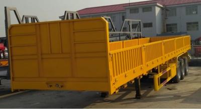 Cina Semirimorchio 3 assi 40 tonnellate 60 tonnellate di caduta parete laterale parete laterale rimorchio camion di trasporto merci in vendita