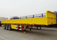 China Multipurpose Function 3 Axles Semi-Trailer for Bulk Cargo Steel Side Wall Trailer for sale