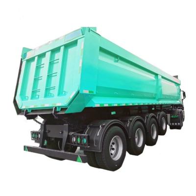 中国 50~80トンの水力式傾斜式 後部ダンプ半トレーラー 販売のため