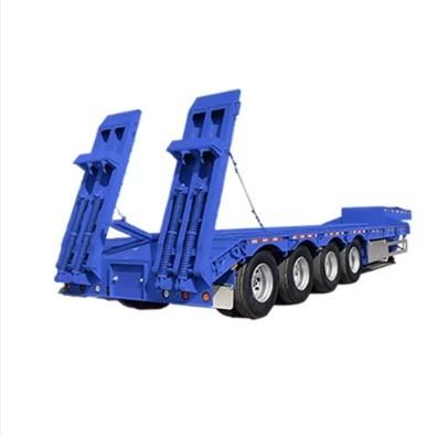 Китай 2024 Топ-продажи 2/3/4/5 Оси низкая кровать Lowboy грузовик низкая кровать полуприцеп 13000x3000x1700 мм продается