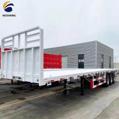 Cina Semi-remorchi a tre assi e quattro assi 20ft 40ft per il trasporto sicuro e regolare di container in vendita