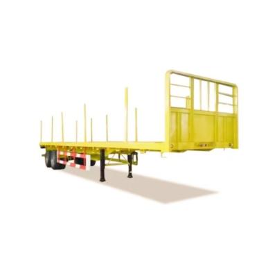 China Wosheng Flat Bed Truck Trailer met 3,5