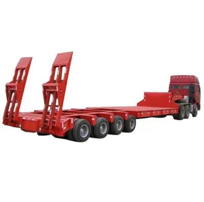 中国 機械式吊り下げ 低床トラック トレーラー 60 80 100 トン重荷の容量 販売のため