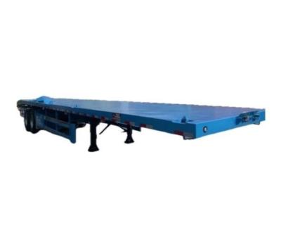 Китай Wosheng Semi-Trailer 2/3 Axles Flatbed Container Truck Trailer с шинами 12.00R22.5 продается