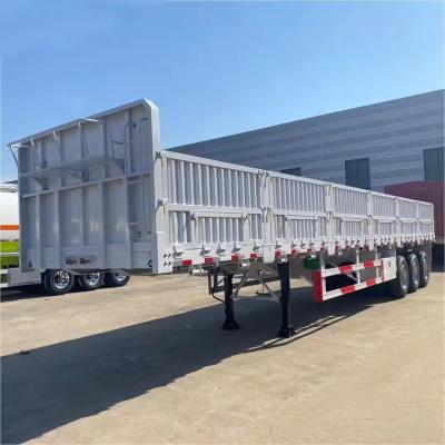 Cina Semi-remolchio con parete laterale elevata e carico utile di 50 T in vendita
