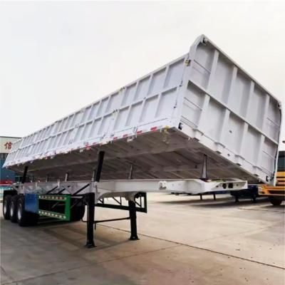 Cina Semi-remolchio con parete laterale elevata e carico utile di 50 T in vendita