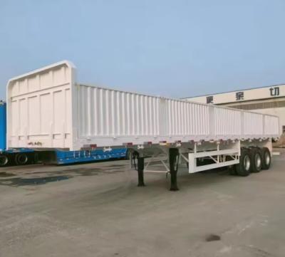 Cina Semi-remolchio con parete laterale elevata e carico utile di 50 T in vendita