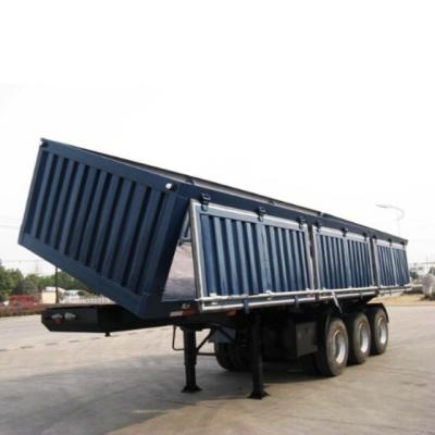 China 13000*2550*2900mm Elevador lateral Side Hydraulic Cylinder Dump Trailer para solicitação do cliente à venda