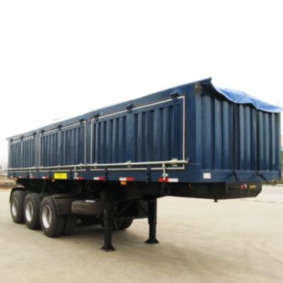 China 13000*2550*2900mm Elevador lateral Side Hydraulic Cylinder Dump Trailer para solicitação do cliente à venda