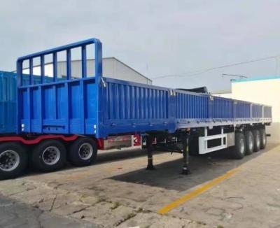 China Elevador hidráulico de três eixos, deslizador lateral, deslizador lateral, semi-reboque para caminhões à venda