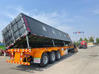 中国 ホットマーケットセミトレーラー 3軸 30-100 トンのティパーサイドトレーラー 販売のため