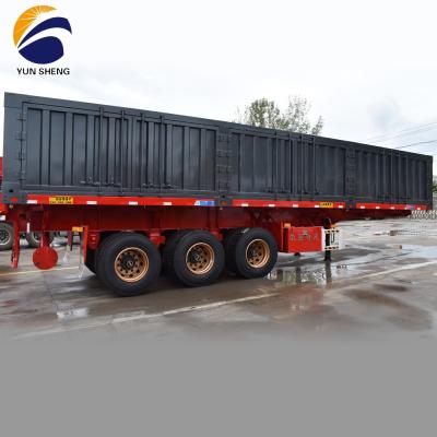 China Truck Trailer Heavy Duty U-Shaped End Tipper Dump Semi Tipping Trucks voor bulk cargo Te koop