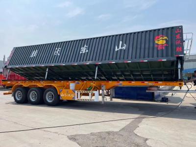 China Truck Trailer Heavy Duty U-Shaped End Tipper Dump Semi Tipping Trucks voor bulk cargo Te koop