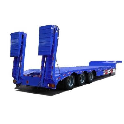 中国 13000×3000×3300mm 優れた製造 ウォシェン 3軸 ローベッド ローボーイ トラック 半トレーラー 販売のため