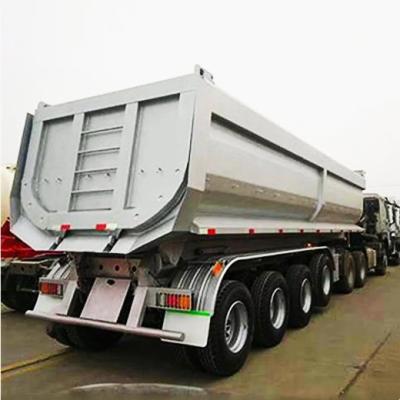 中国 設計 30-100 トン U 型 後部ダンプ半トレーラー 最大重荷 30000 kg 鋼 販売のため