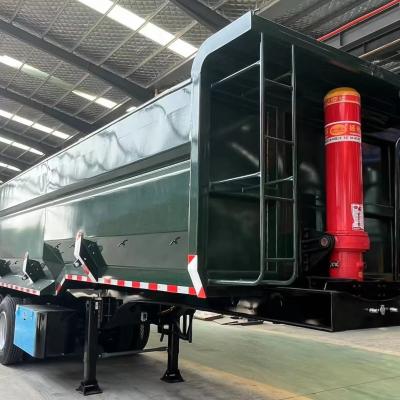 中国 U型 エンドティパー 半トラック エンドティパー トラック トレーラー 双線ブレーキシステム 販売のため