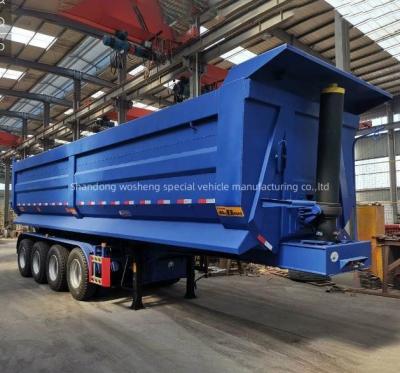 中国 最大重荷 30000 kg 半トレーラー 後部ダンプトラック トレーラー あなたの要求のために 販売のため