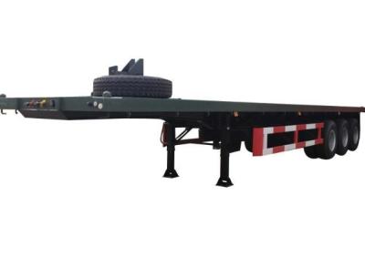 Cina Trailers multifunzione a tre assi a piatta tela con pneumatici 12.00R22.5 in 12500x2500x1600-3100mm in vendita