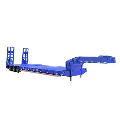China Semi-trailer voor het vervoer van machines en apparatuur betaalbaar Te koop
