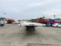 China Customized Color 20ft 40ft 45ft Container Flatbed Trailer with High Load Capacity for sale