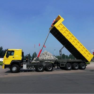 Cina 9300*2500*3450mm Dump trailer a sospensione a aria per il trasporto di merci pesanti in vendita