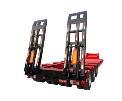 Cina WS 120 tonnellate di autocarro a letto basso Il semirimorchio perfetto per il trasporto di grandi attrezzature in vendita