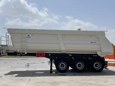 Cina Semi-remolchi per veicoli da costruzione a forma di U 3 assi 4 assi in vendita