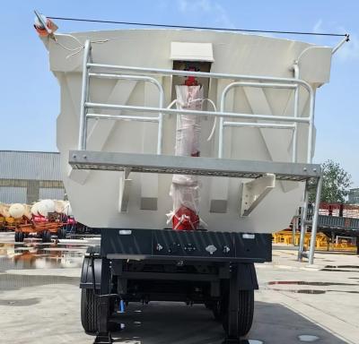 Cina Semi-remolchi per veicoli da costruzione a forma di U 3 assi 4 assi in vendita