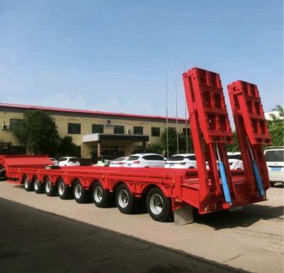 Cina Ritiratore a letto basso a 16 ruote e 4 assi personalizzabile in Oman da 13 a 18 metri con carico massimo di 30 TON in vendita