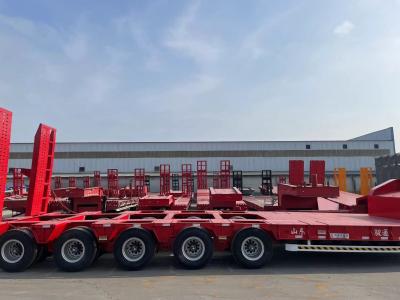 Cina Ritiratore a letto basso a 16 ruote e 4 assi personalizzabile in Oman da 13 a 18 metri con carico massimo di 30 TON in vendita