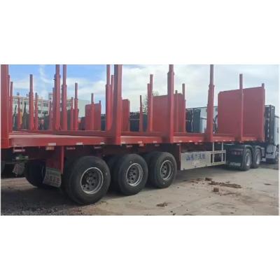 China 4 as WS log houtvervoer half vrachtwagen voor het vervoer van houtgoederen Te koop