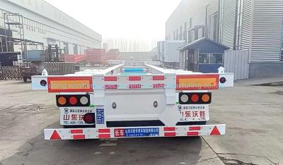 Cina Contenitore di trasporto sicuro semirimorchio con serratura a torsione e carico massimo di 30000 kg in vendita