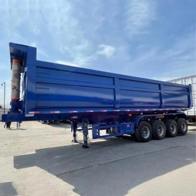 China Reboque de caminhão 3 eixos Reboque traseiro do tipo U com material de aço e design em U à venda