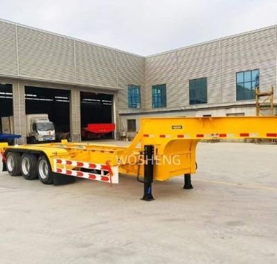Cina Leaf Spring 90 w mm*13/16 spessore mm*10 strato 40ft Semi-trailer Skelettone a collo di gallina in vendita
