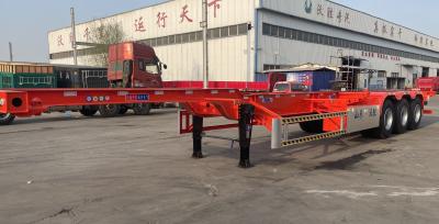 Cina Leaf Spring 90 w mm*13/16 spessore mm*10 strato 40ft Semi-trailer Skelettone a collo di gallina in vendita
