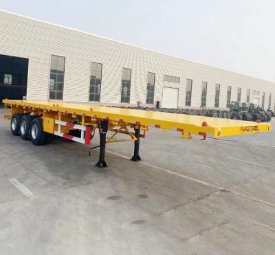 Cina Container trailer da 40 piedi con 3 assi e dimensioni di 12400x2610x1550 mm in vendita