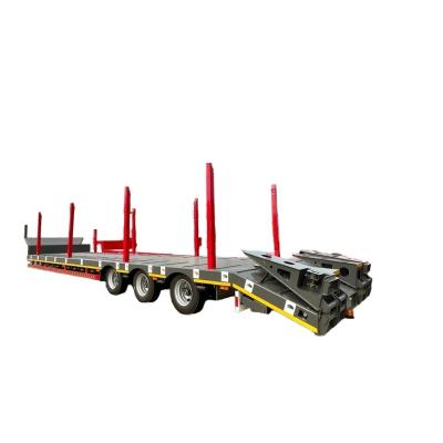 Halbanhänger für den Transport von Holz und Stahl in Russland 13/16/20 Tonnen Achse