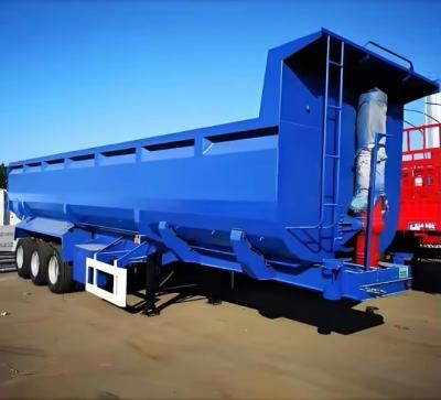 Cina Suspensione meccanica 40-100 tonnellate Max Payload Dump Tipper Truck Trailer per il trasporto del minerale in vendita