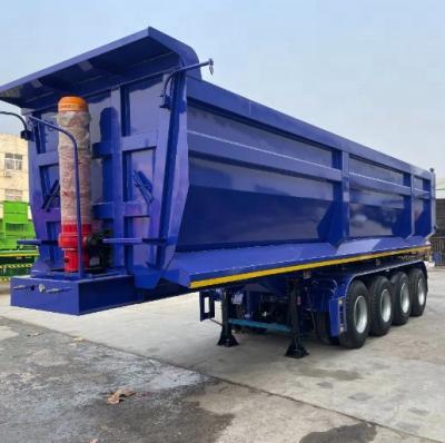 Cina Suspensione meccanica 40-100 tonnellate Max Payload Dump Tipper Truck Trailer per il trasporto del minerale in vendita