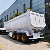 China Customer's Request 100Tons Rear Dump Trailer for Durable and Safe Transportation for sale