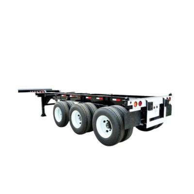 Cina 3 assi FUWA Semi-remorco scheletrico per 50 tonnellate Container a carico massimo Chassis Semi-remorco in vendita