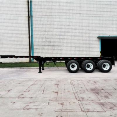 Cina 3 assi FUWA Semi-remorco scheletrico per 50 tonnellate Container a carico massimo Chassis Semi-remorco in vendita