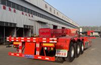 China Customer's Request Container Transport Skeleton Semi-Trailer for Cargo Transportation for sale