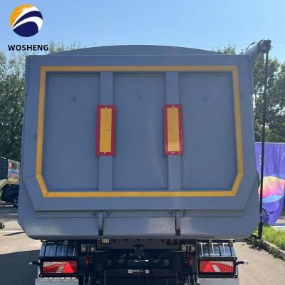 China 35 kubieke meter U-vorm 60 ton Hydraulisch achterladen Te koop